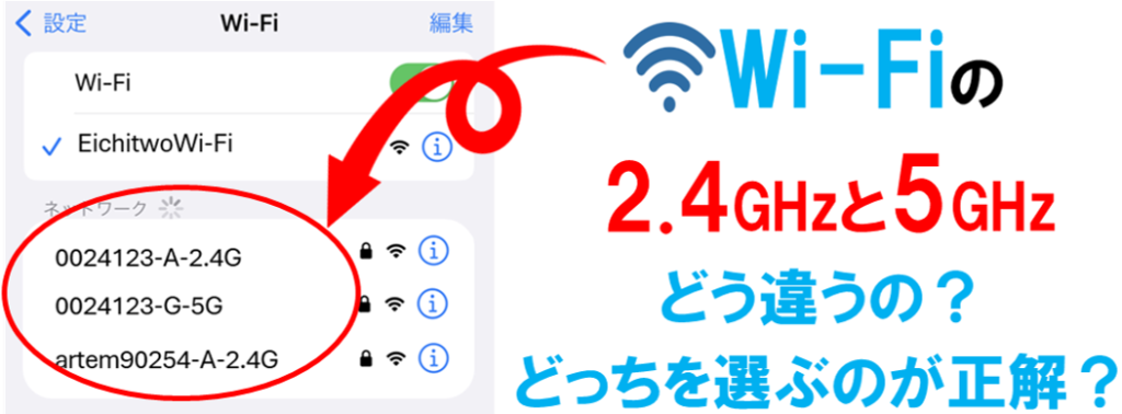 Wi-Fiの2.4GHzと5GHzの違いって何？ – EICHITWO REPORTS